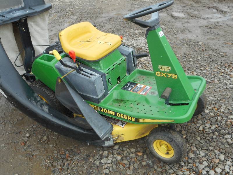 John Deere GX75 Riding Lawn Mower, ... | LE Lawn Equipment #10 | K-BID