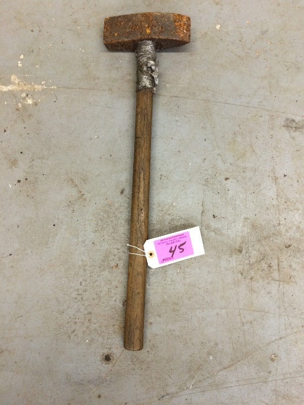Sludge Hammer | Huge Collectors Antiques and Vintage Items | K-BID