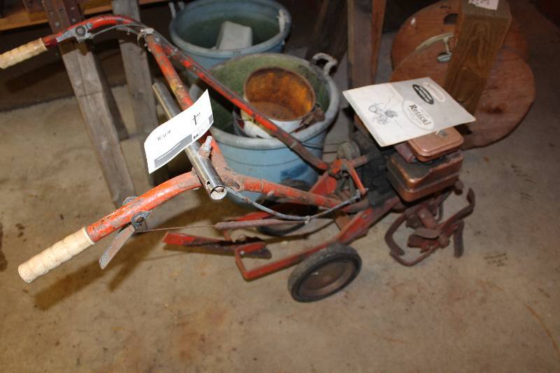 Vintage Simplicity Deluxe Roticul Walk Behind Reversing RotaryTiller ...