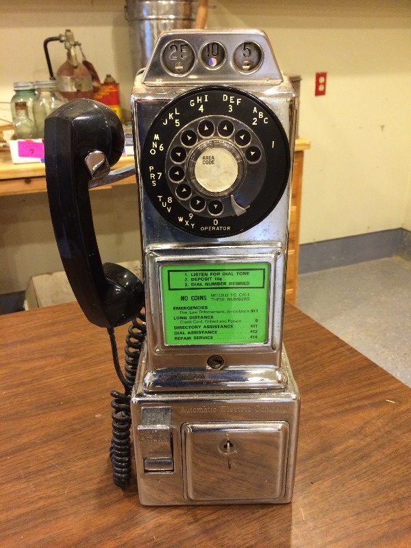 Vintage Coin Operated Telephone | Vintage and Antiques Sell Off | K-BID