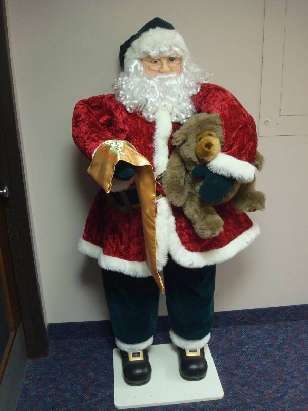 Life Size Santa Claus Figure, Head Is Loose | #69 Mid Century Furniture ...