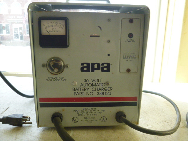APA 36 Volt Battery Charger | Northstar Kimball December Consignments ...