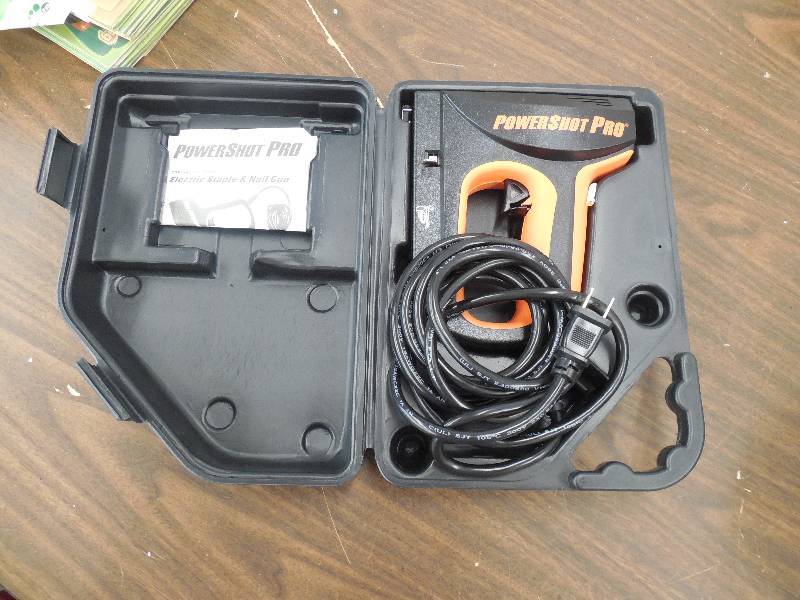 Arrow PowerShot Pro Electric Staple and Nail Gun | Walmart General ...