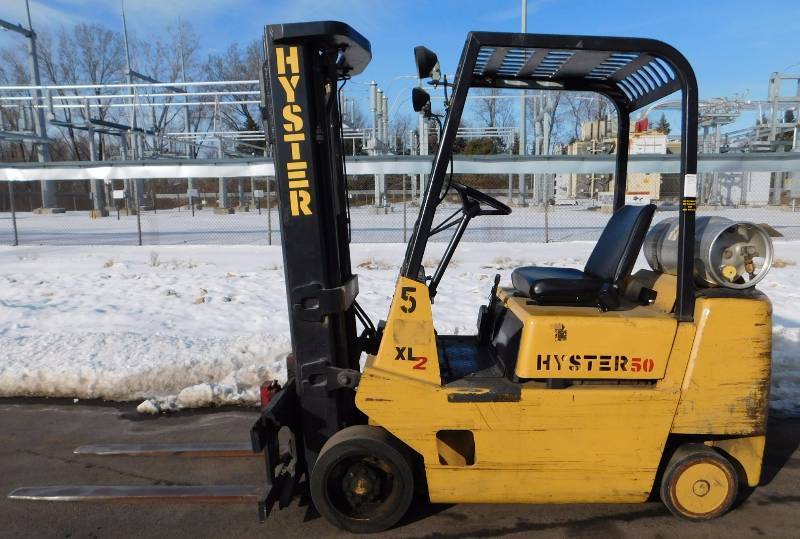 Hyster S50XL 5000lb Forklift | JB Equipment - January | K-BID