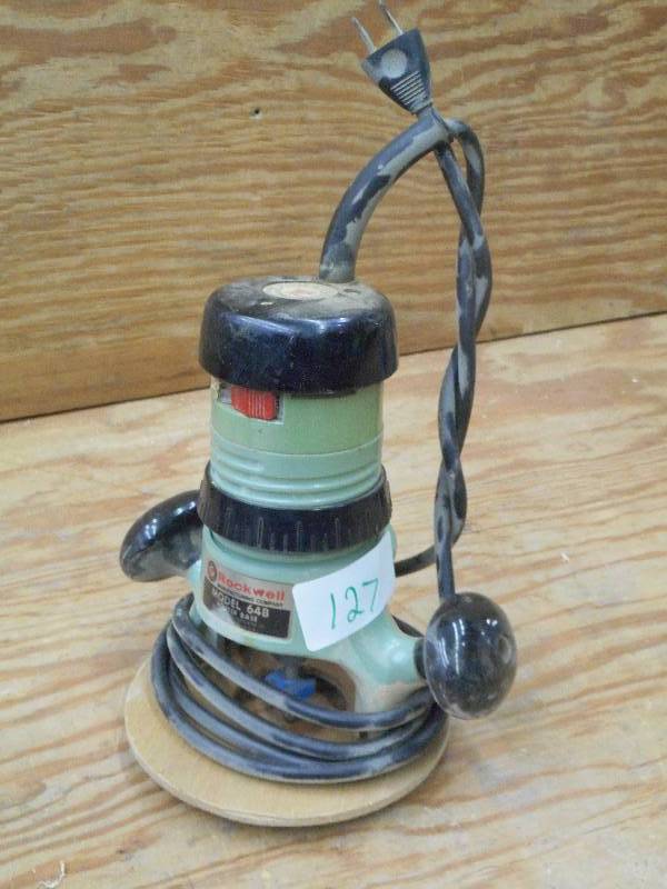 Rockwell Model 64B Hand Router ... | LE January Tools & More | K-BID