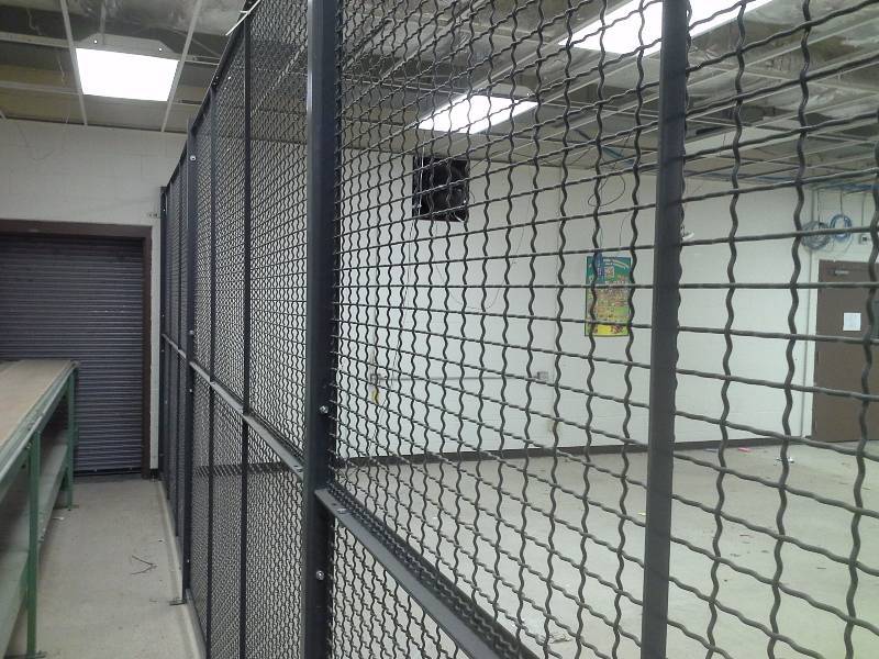 Metal cage/fencing | Norwood-Young America Warehouse and Material ...