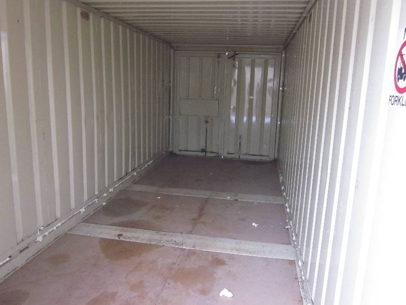 Ten Steel Storage Containers! Four - 40 ft, Four - 22 ft, Two - 10 ft ...