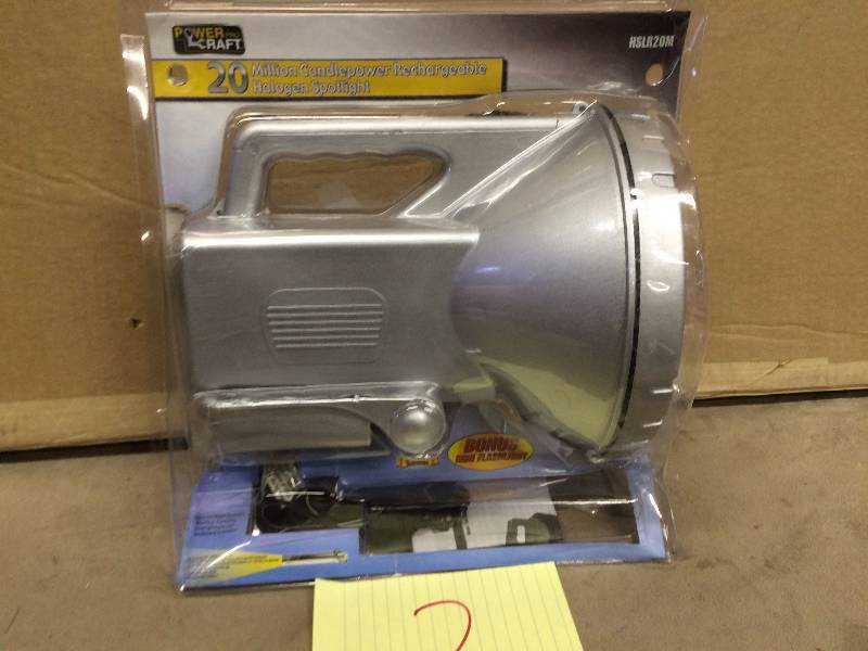 Power Craft 20 Million Candlepower Spotlight new | KX Real Deal General ...