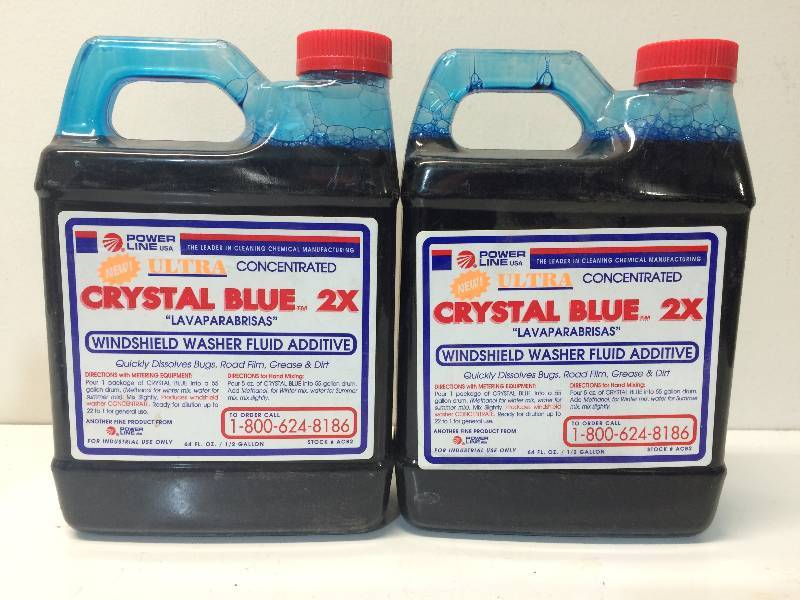 Crystal Blue 2X Washer Fluid | Shop Accessories, Tools, and More | K-BID