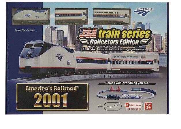LEC USA Train Series Amtrak Electric Train Set | #SOTA Surplus Auction ...