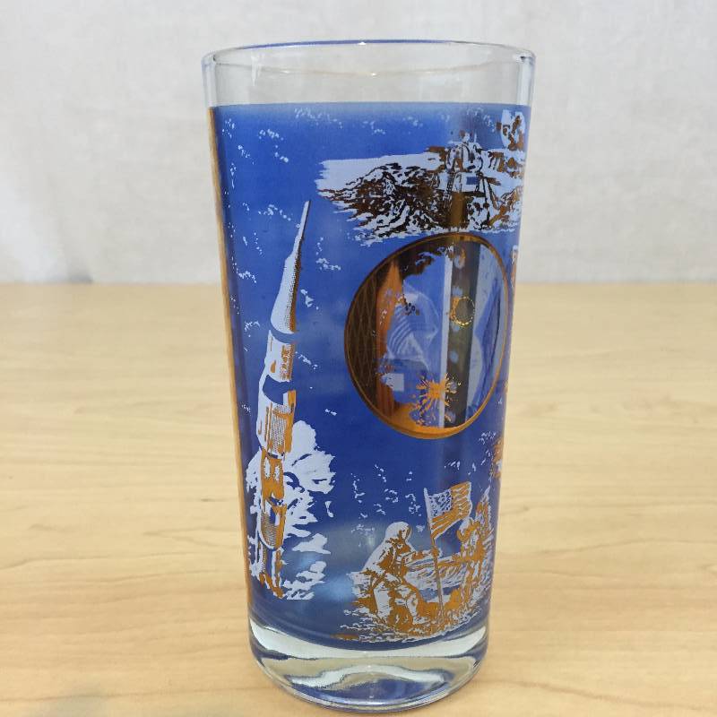 3 Vintage Collectible Apollo 11 Memorial Glasses Tumblers July 20, 1969 ...