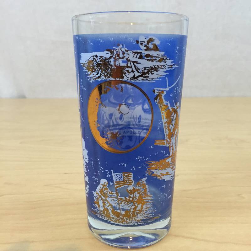 3 Vintage Collectible Apollo 11 Memorial Glasses Tumblers July 20, 1969 ...