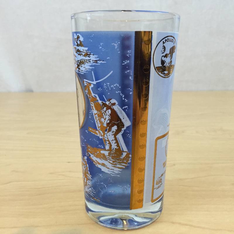 3 Vintage Collectible Apollo 11 Memorial Glasses Tumblers July 20, 1969 ...