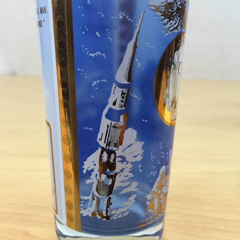 3 Vintage Collectible Apollo 11 Memorial Glasses Tumblers July 20, 1969 ...