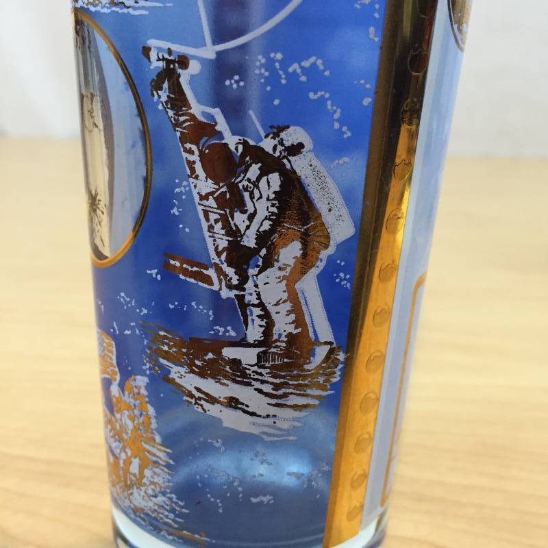 3 Vintage Collectible Apollo 11 Memorial Glasses Tumblers July 20, 1969 ...