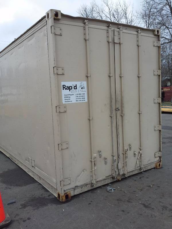 40 FT Aluminum Shipping Container | Rapid Rental & Supply Auction | K-BID
