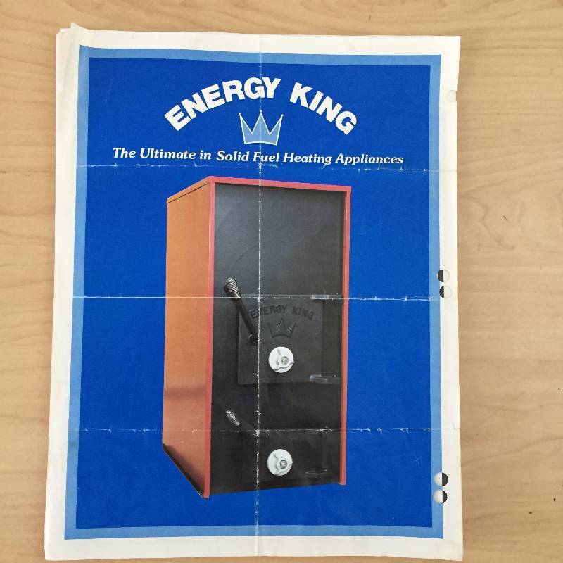 Energy King Model 35EKB Coal or Wood Burning Hot Water Boiler Furnace ...