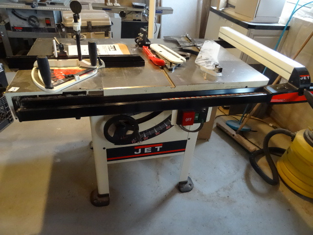 Jet table saw | K & C Auctions Rosemount Woodworking Equipment | K-BID