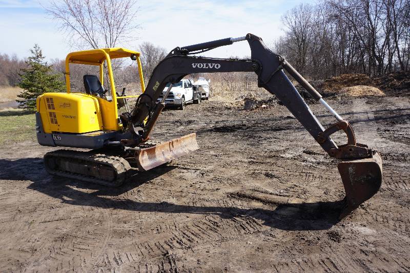 Ford F350 Flat Bed, Volvo Tracked Excavator With Equipment ...