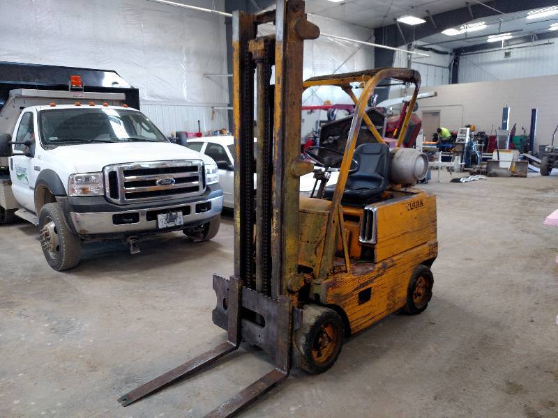 Clark C40 Lp Gas Forklift, 4000 lb.... | JMS March Tools & Consignments ...