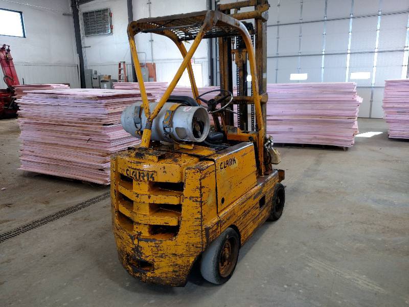 Clark C40 Lp Gas Forklift, 4000 lb.... | JMS March Tools & Consignments ...
