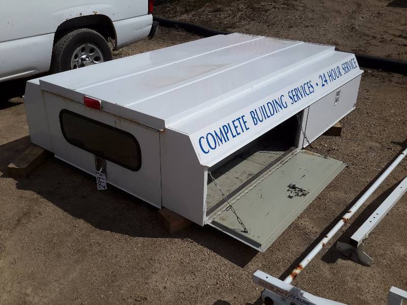 Pickup Topper with Tool Boxes | St Paul Construction Equipment, Tools ...