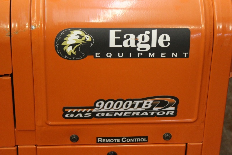 Eagle Equipment 9000TB Gas Generator | Spring Consignment Sale | K-BID