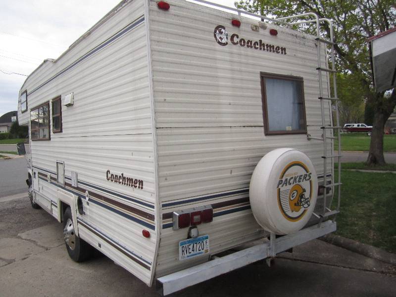 1987 Ford Coachmen 350 Econoline RV Camper | Nice 1987 Ford RV Camper ...