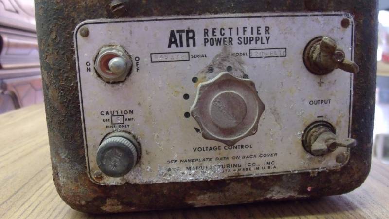 ATR Rectifier Power Supply | Vintage & Unusual Tools - Gauges, Meters ...