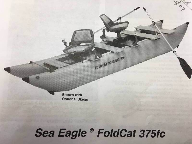 SEA EAGLE FOLDCAT 375FC INFLATABLE BOAT | K-BID