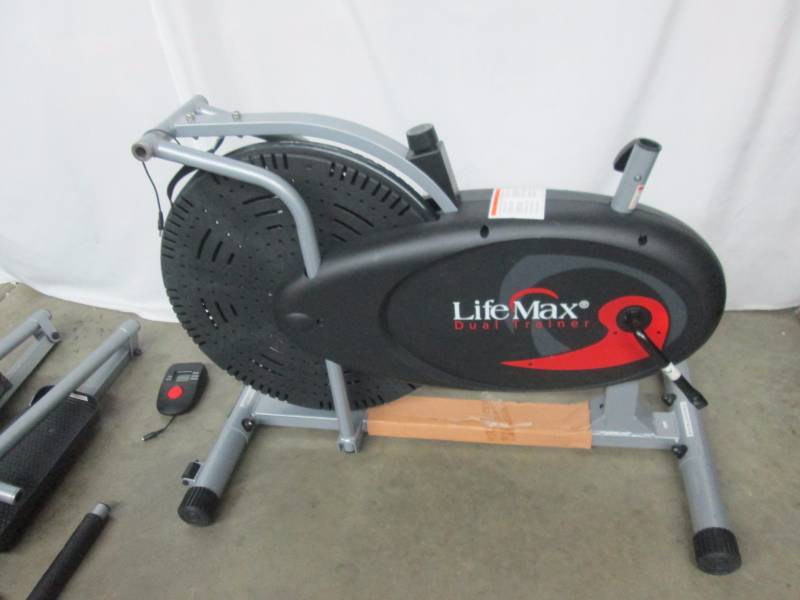LifeMax 2-in-1 Cardio Elliptical Trainer/Exercise Bike | May Store ...
