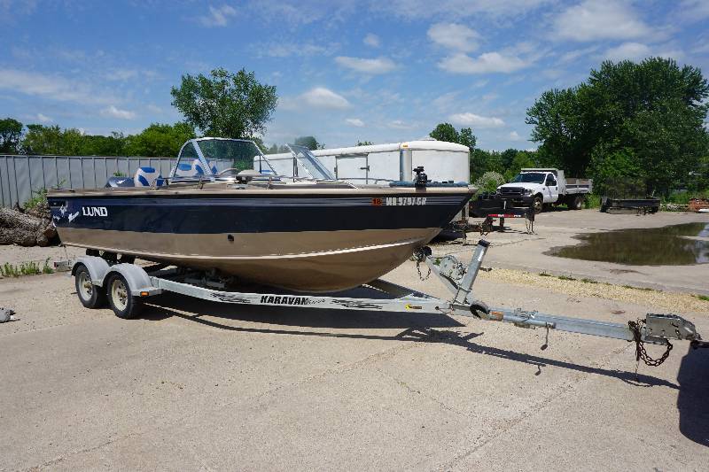 1995 Lund 1950 Tyee Magnum Gran Sport Series With Karavan Classic ...