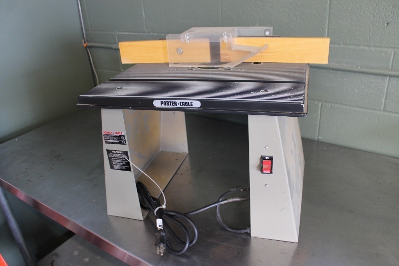 Porter Cable Shaper Table | Cube Van / Contractor Tools & Gadgets - NO ...