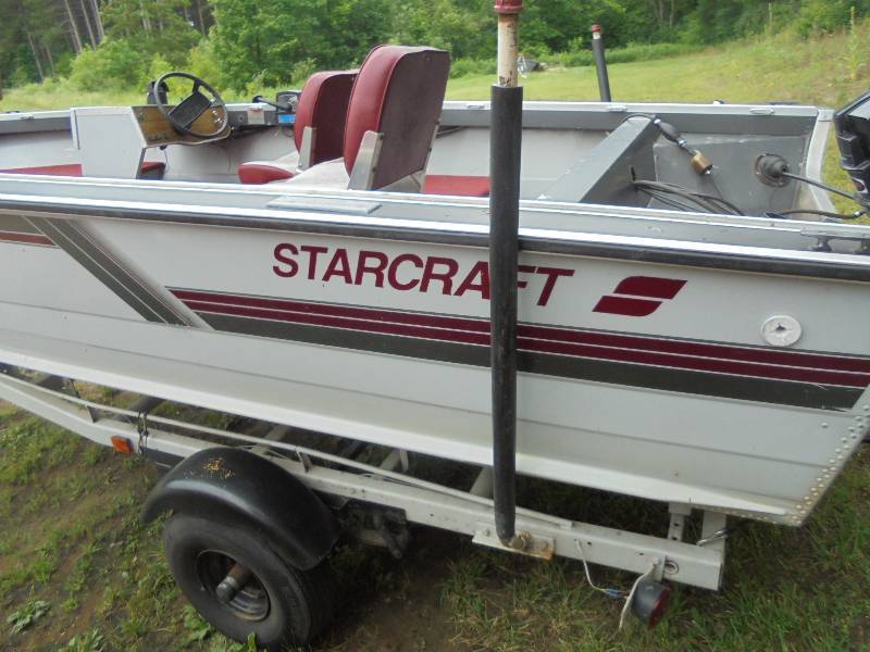 1978 StarCraft 16FT Deep Hull Fishing Boat, Motor, Trailer | Fishing ...