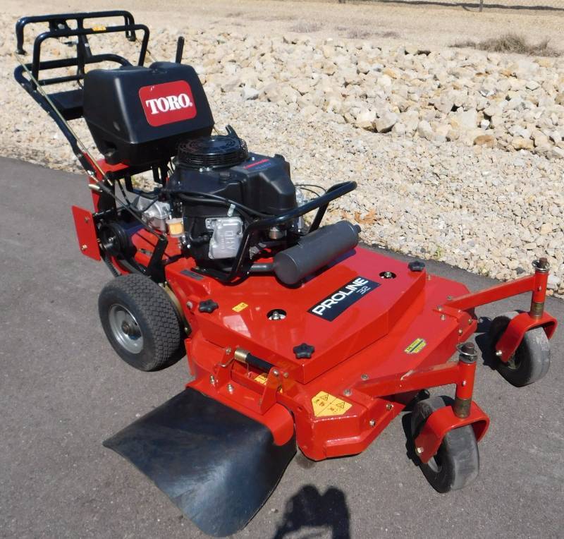 Commercial Toro 32" Walk Behind Mower | JB Equipment - July | K-BID