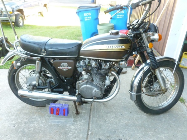 SnS Auctions # 222 Vintage Honda & tool box | K-BID