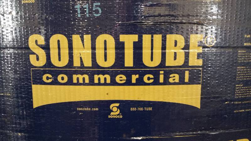 60" Diameter x 7' Sonotube by Sonoco | Sonotube Concrete Form, Marvair ...