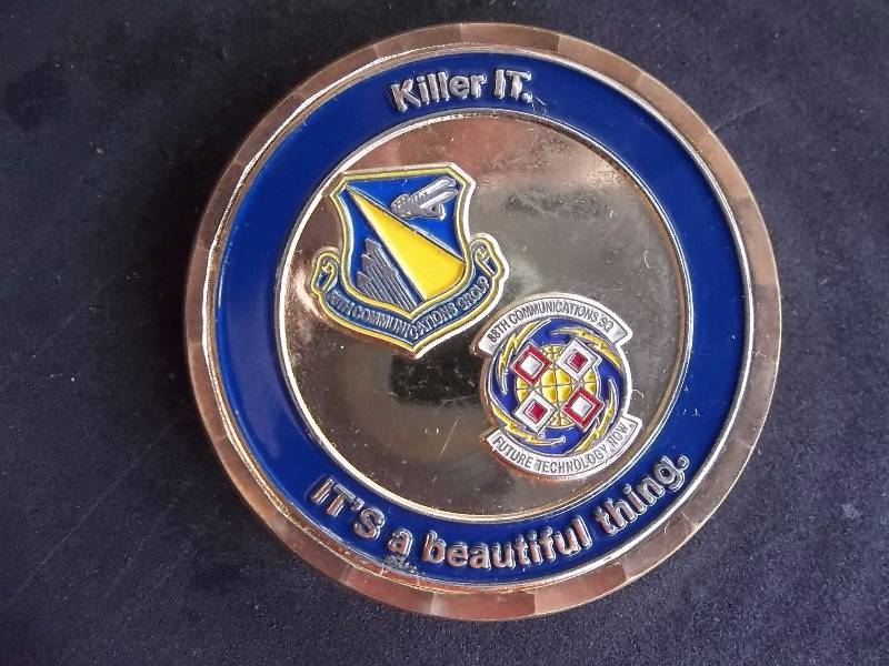 Air Force 88th Communications Group Commemorative Coin | Oddity ...