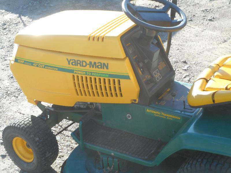 Yard-Man Lawn Tractor, Kohler 15HP ... | LE Fall Lawn Equipment | K-BID