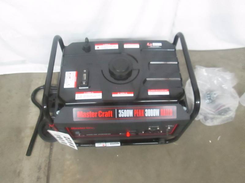 Master Craft 3500 Peak Watt Portable Gas Generator | October High End ...