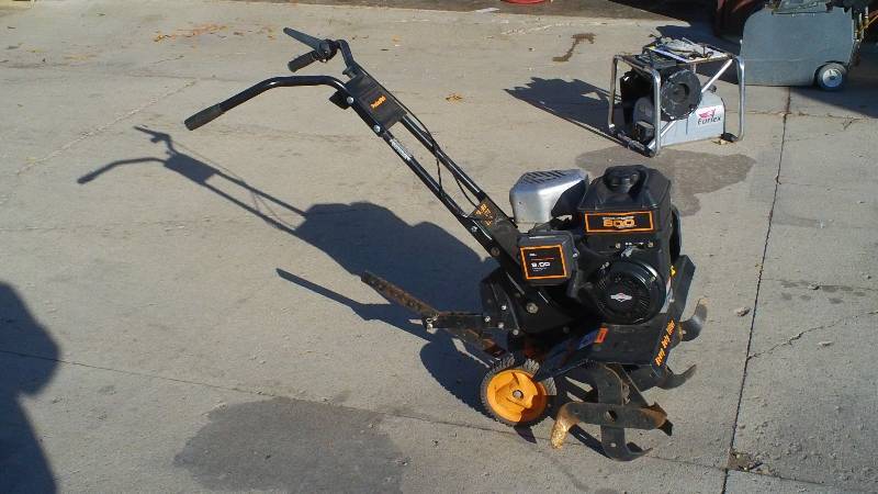 Poulan Pro front tine tiller | Rental equipment auction, part 1. Lawn ...