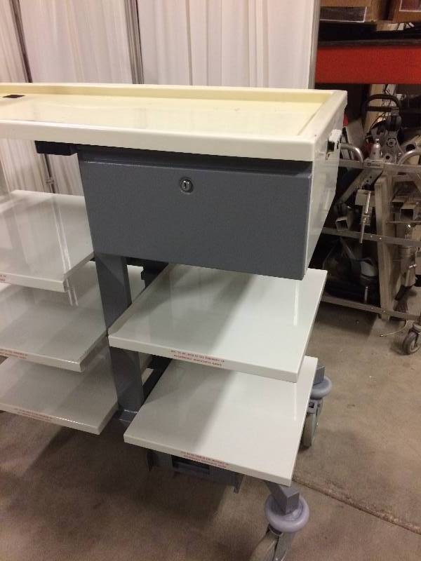 Olympus Evis TK-E2 Endoscopy Procedure Cart Medical With Wheels White ...