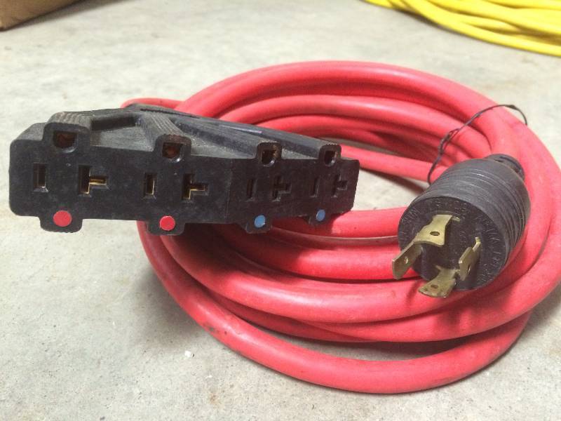 Extension Cord 220 to 110 | Tools, Shop, Automotive, And Hardware | K-BID