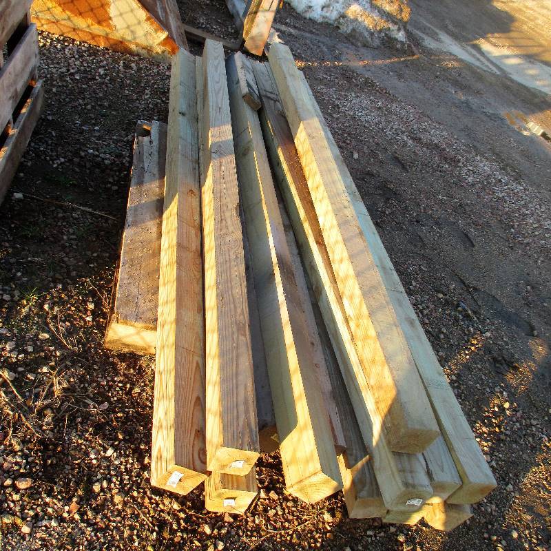 4X4X8 TREATED POSTS | DECEMBER AUCTION | K-BID