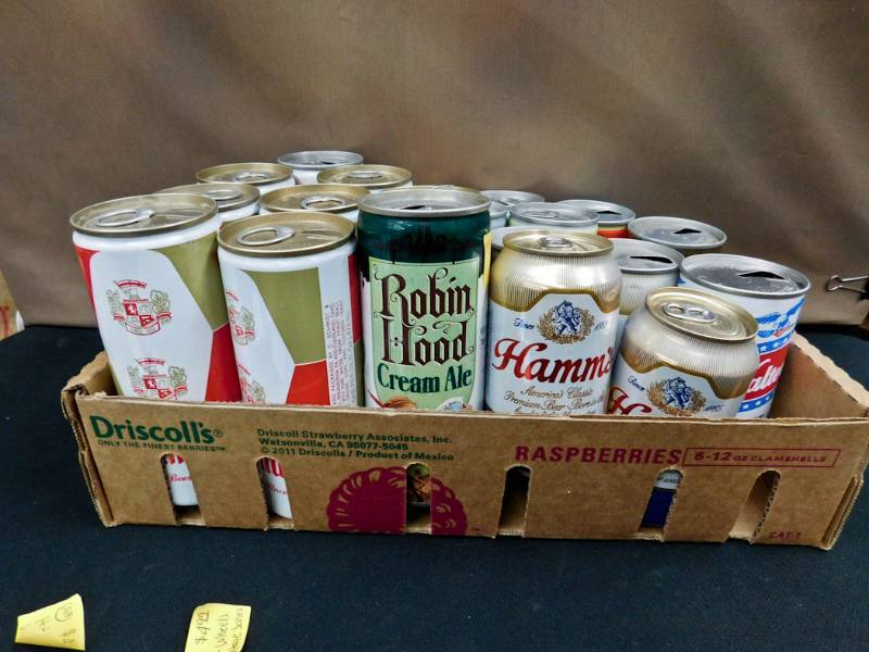 Vintage collectible beer cans | Vintage antique furniture collectibles ...