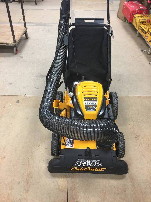 Cub Cadet 1.5 in. 159cc Gas Chipper Shredder Vacuum in like New working ...