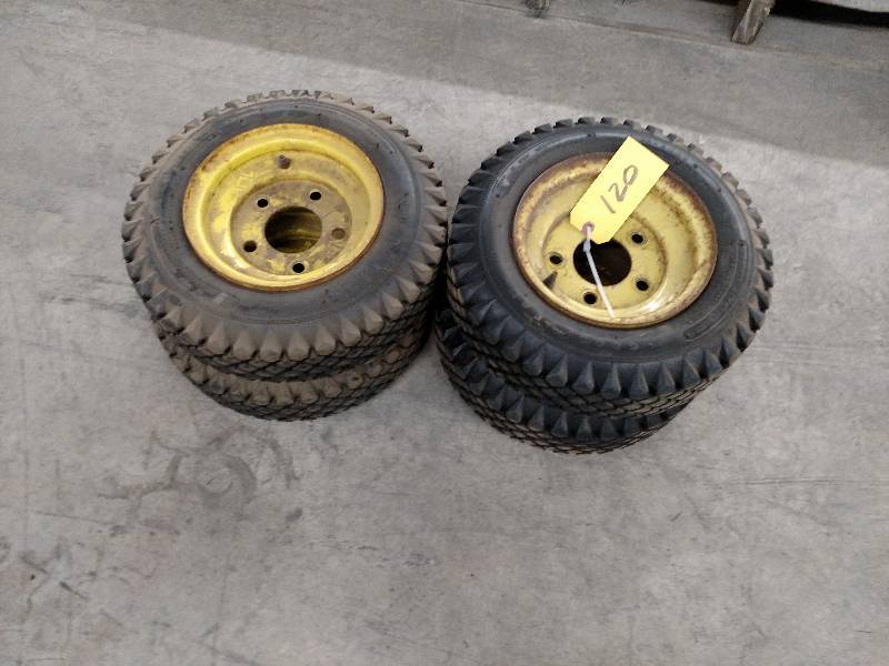 (4) Goodyear 4.80-8 NHS Turf Tires ... | Rosemount Industrial Surplus ...