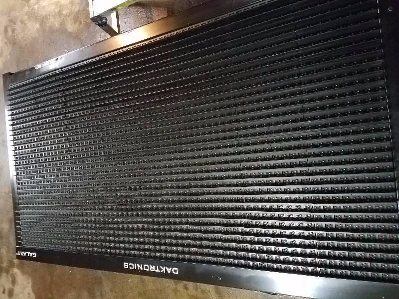 Daktronics Galaxy Outdoor LED Sign - Tested, Works | Daktronics Galaxy ...
