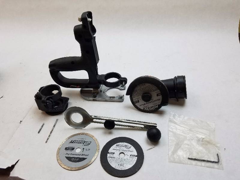 Bosch RotoZip RZ20-4500 120-Volt Spiral Saw System Kit with Rotozip ZM3 ...