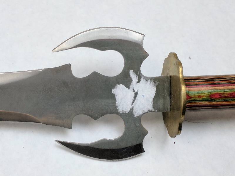 Stainless steel Pakistan made decorative long dagger/short sword ...